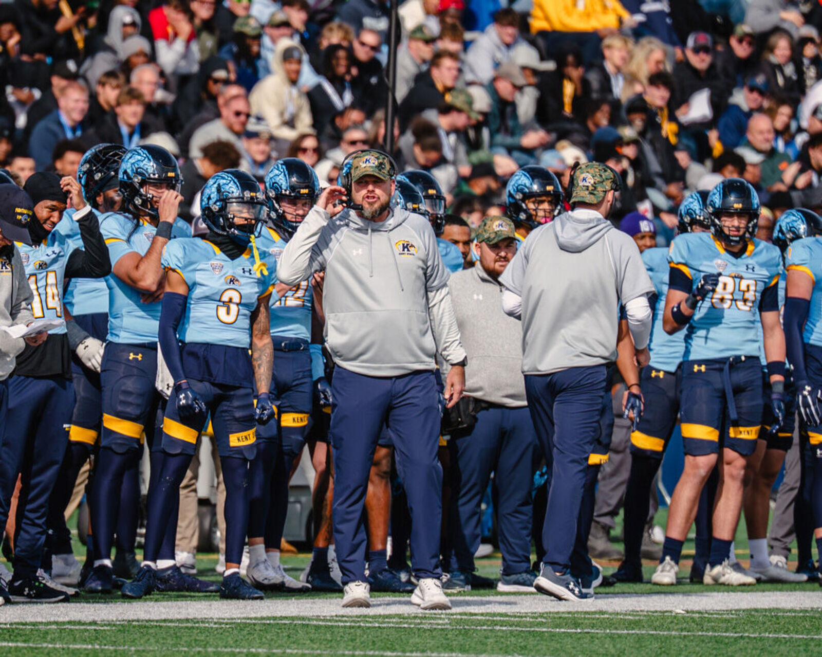 Kent State Head Football Coach Mark Carney ’98